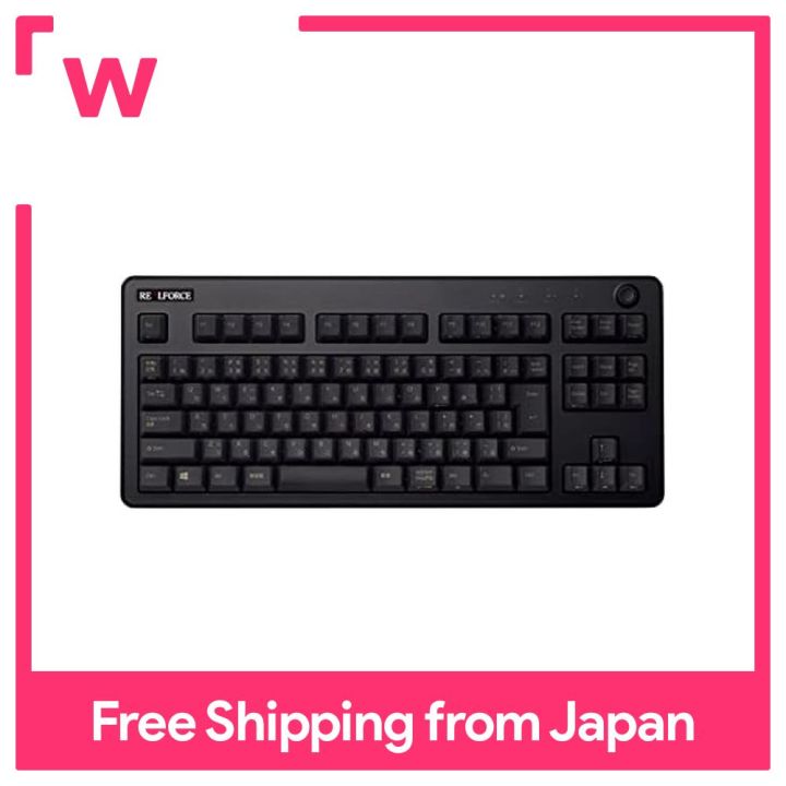 REALFORCE R3 Keyboard Hybrid Tenkeyless 30g Japanese Array Black R3HC13 ...
