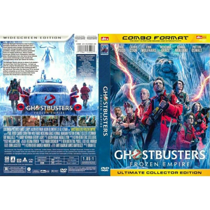 kaset film Ghostbusters: Frozen Empire (2024) | Lazada Indonesia