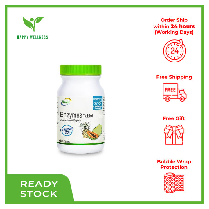 Nova Enzymes Tablet 60s | Lazada