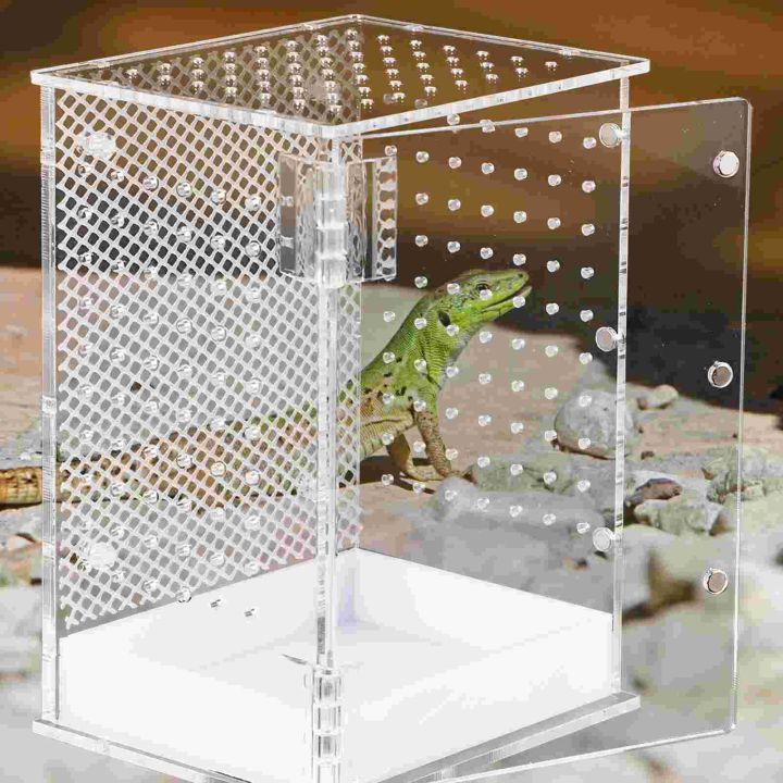 Box Breeding Enclosure Insect Spider Container Praying Acrylic ...