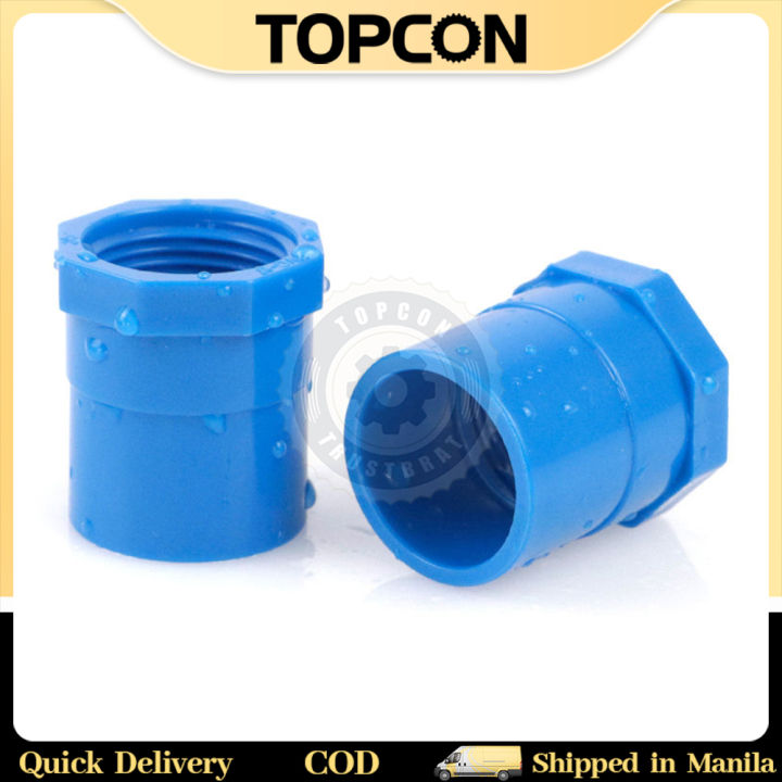 1/2inch To 1inch Blue Pvc Pipeline Fittings Female Adaptor | Lazada PH