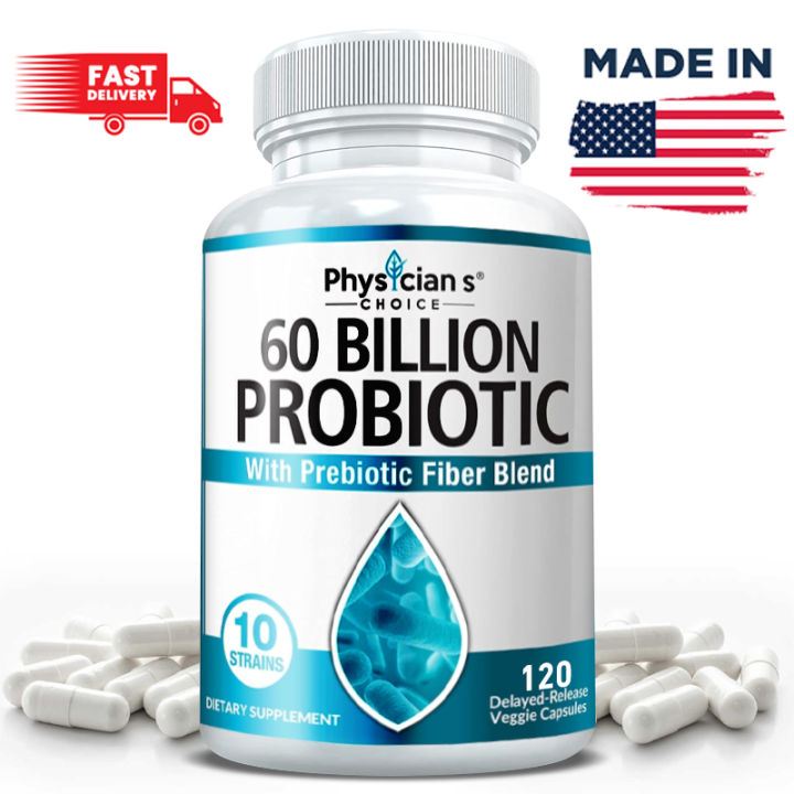 Probiotics 60 Billion CFU, Sinusuportahan ang Immune Health, Digestion ...