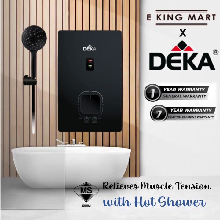 DEKA Water Heater DEKA PREMIO Non Pump Shower Instant Heater Shower ...