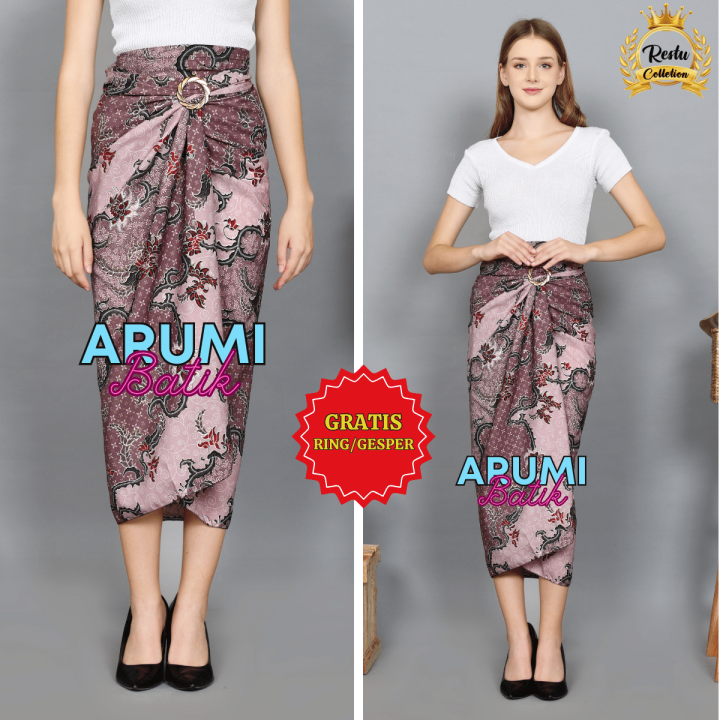 Rok lilit batik modern / rok lilit batik kain lilit / lilit batik ...