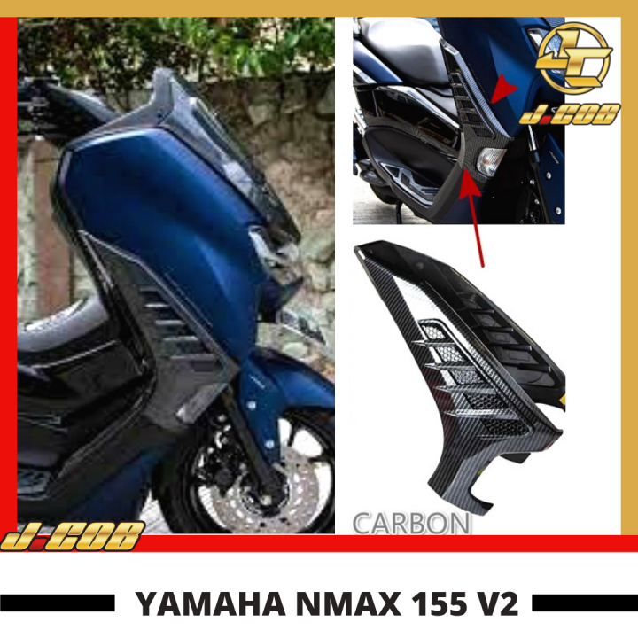 YAMAHA NMAX V2 2020 FRONT FAIRING COVER CARBON | Lazada