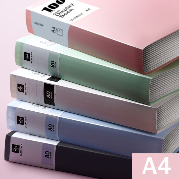 A4 Transparent File Folder Paper Storage Multi-layer Document Organizer ...