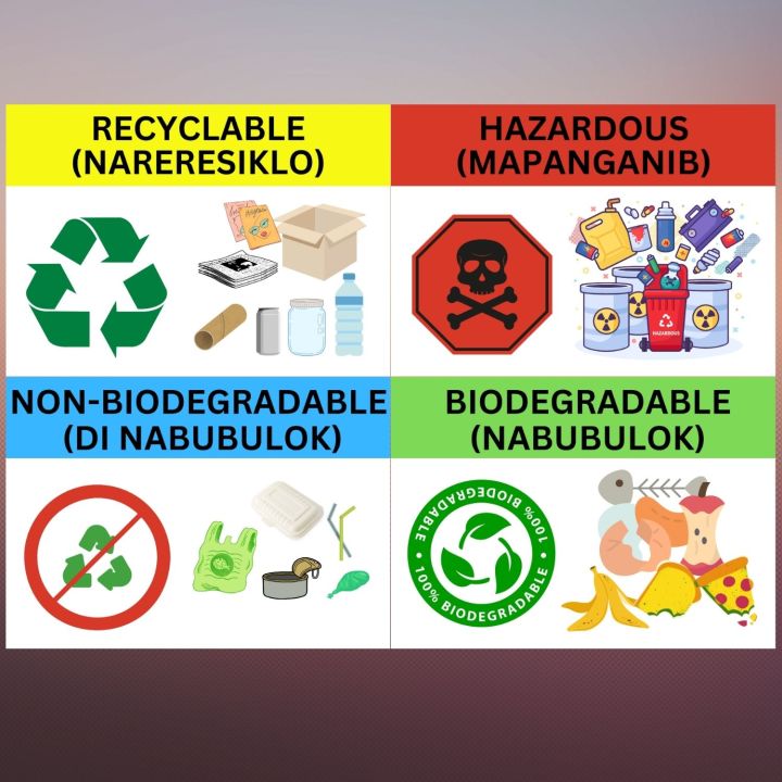 Biodegradable Non Biodegradable Hazardous Recyclable Trash Bins ...
