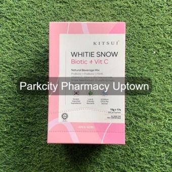 Kitsui Whitie Snow Biotic + Vit C 15g x 17's 0487 | Lazada