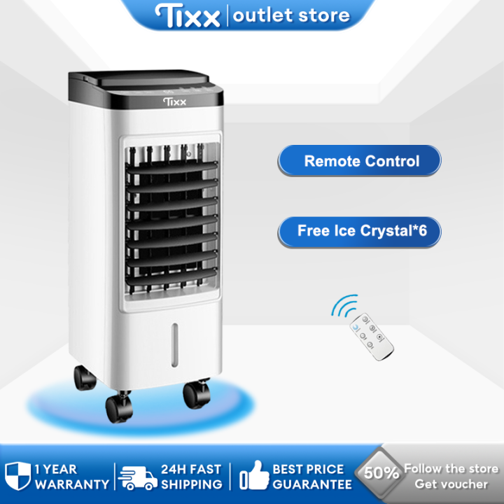 Tixx Air Cooler with Remote Control 10L/40L/50L Electric Cooling Fan ...