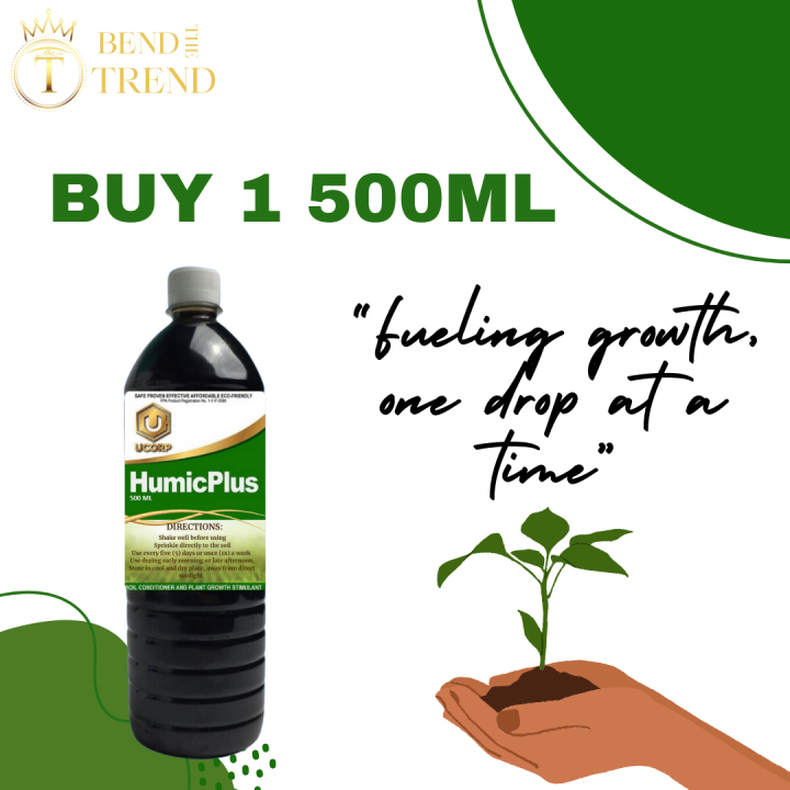 {AUTHENTIC} Humic Plus Ready-to-Apply Solution in 500ML Bottle for ...