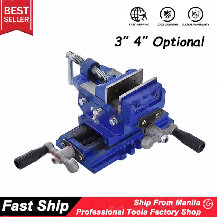 Two-Way Movement Bench Drill Operating Platform Flat Tongs Precision ...