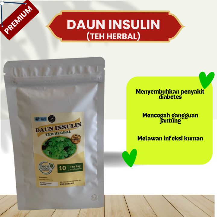 Teh CELUP Daun Insulin Untuk Diabetes | Teh Insulin-SMD | Lazada Indonesia