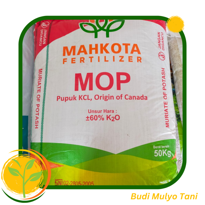 Pupuk KCL Canada MOP Mahkota 1 kg repack | Lazada Indonesia