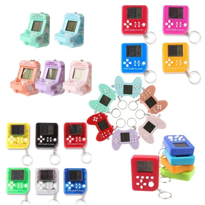 1PCS Tetris Retro Mini Handheld Game Players Classic Games Hand Held ...