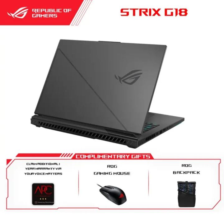 ASUS ROG Strix G18 (G814) 13th Gen Intel Core i9-13980HX/32GB/1TB/18 ...