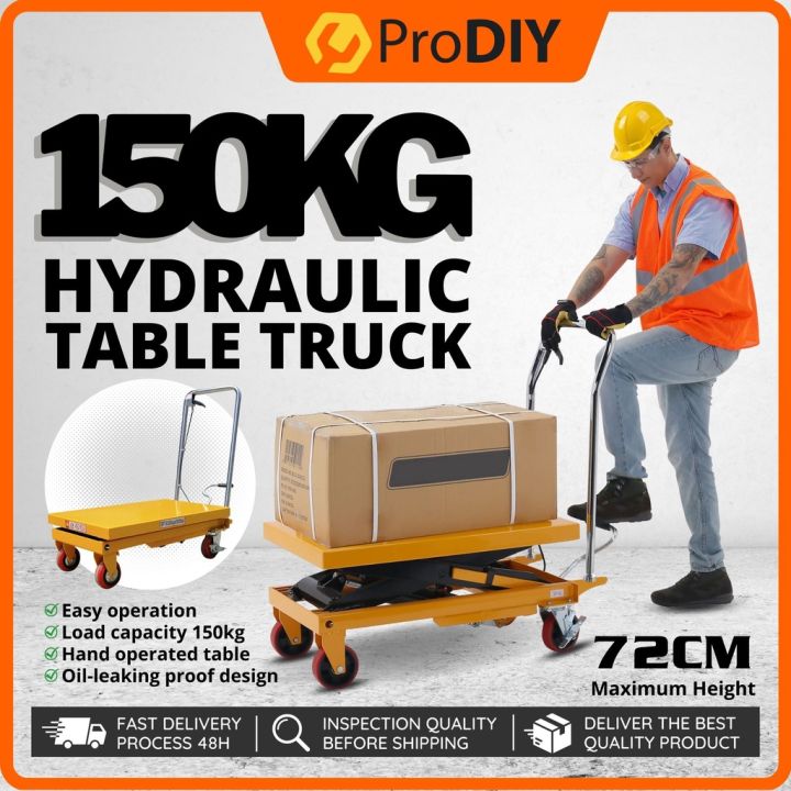 150kg handling trolley heavy duty lift hydraulic table truck trolley ... 150kg handling trolley heavy duty lift hydraulic table truck trolley ...
