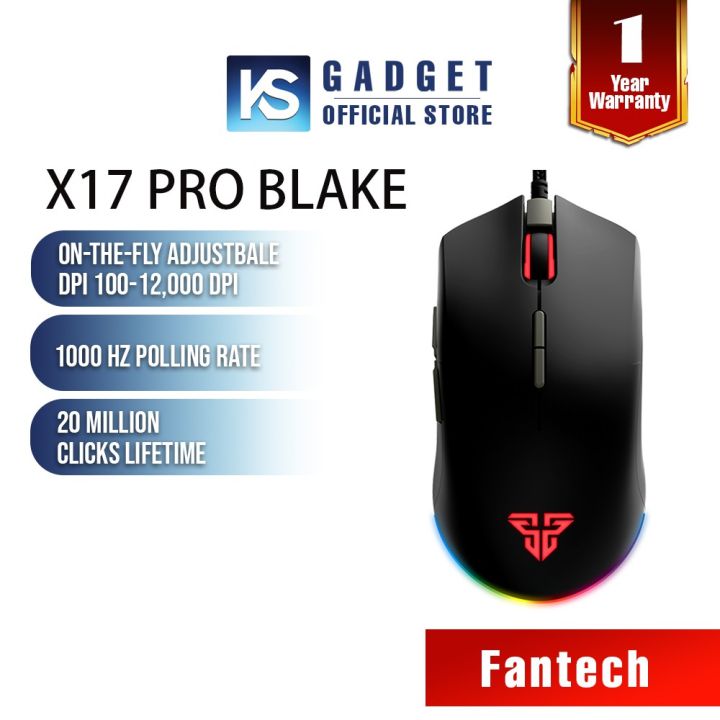 Fantech X17 Blake Pro Gaming Mouse | Lazada