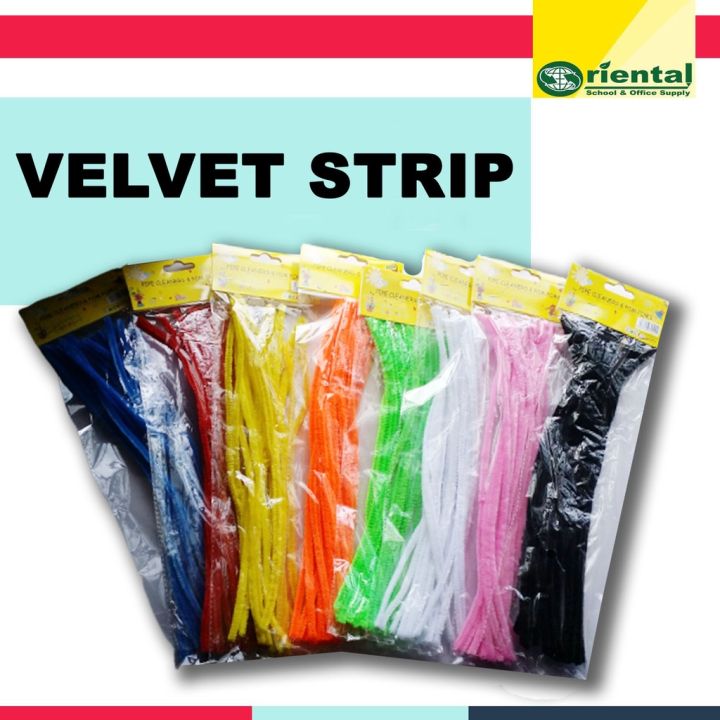 Fuzzy Wire Velvet Strip-10'S AND 20'S -Colour Hairy Root Strips Twisted ...
