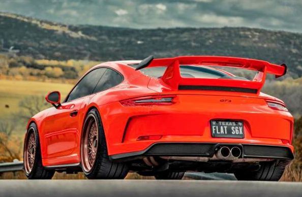 Porsche 911 991.2 GT3 Style Rear Bumper (FRP) | Lazada