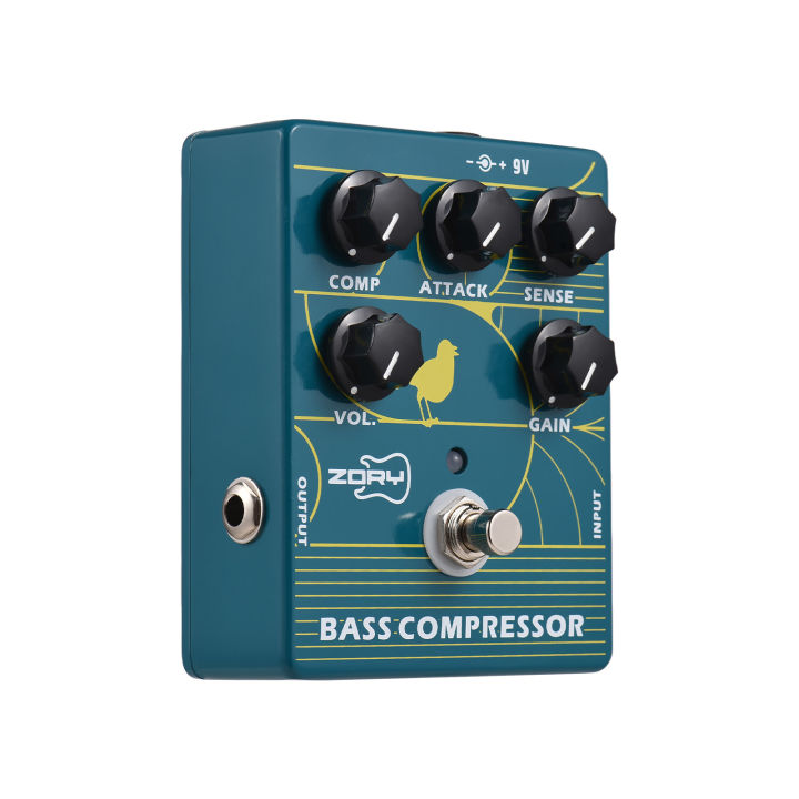 🔥HOT🔥ZORY Compressor Bass Effector Pedal for Electric Bass Guitar Bass ...