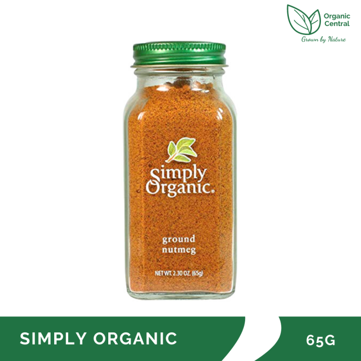 Simply Organic Nutmeg Ground 65g | Lazada PH