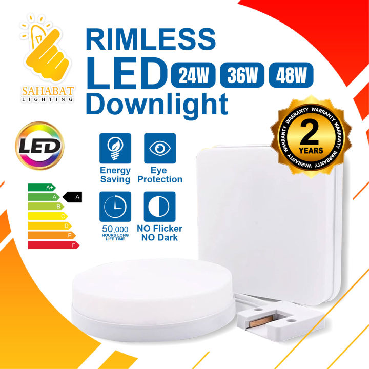 LED Downlight Lampu Siling Surface Downlight Home Light Panel Lampu ...