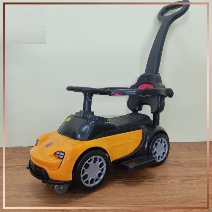 KIDS RIDE ON PUSH CAR PORSCHE WITH STROLLER | Lazada