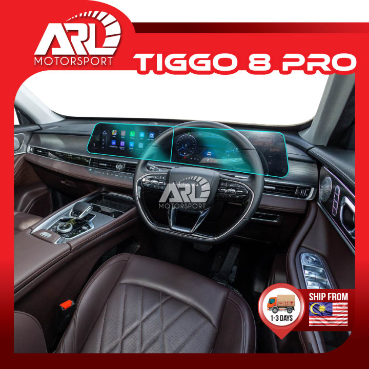 Chery Tiggo 8 Pro 2022 - 2024 Meter Player Protector Screen Tempered Glass ARL Motorsport | Lazada