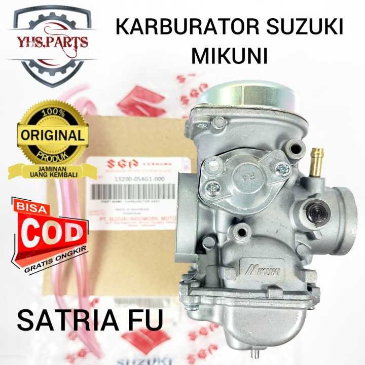 ASLI ORIGINAL KARBURATOR SUZUKI SGP MIKUNI SATRIA FU TINGGAL PASANG BARONG CARBURATOR KARBU ...