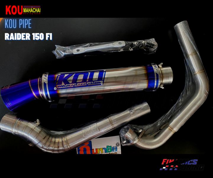 KOU OPEN PIPE FOR SUZUKI RAIDER 150 FI | Lazada PH