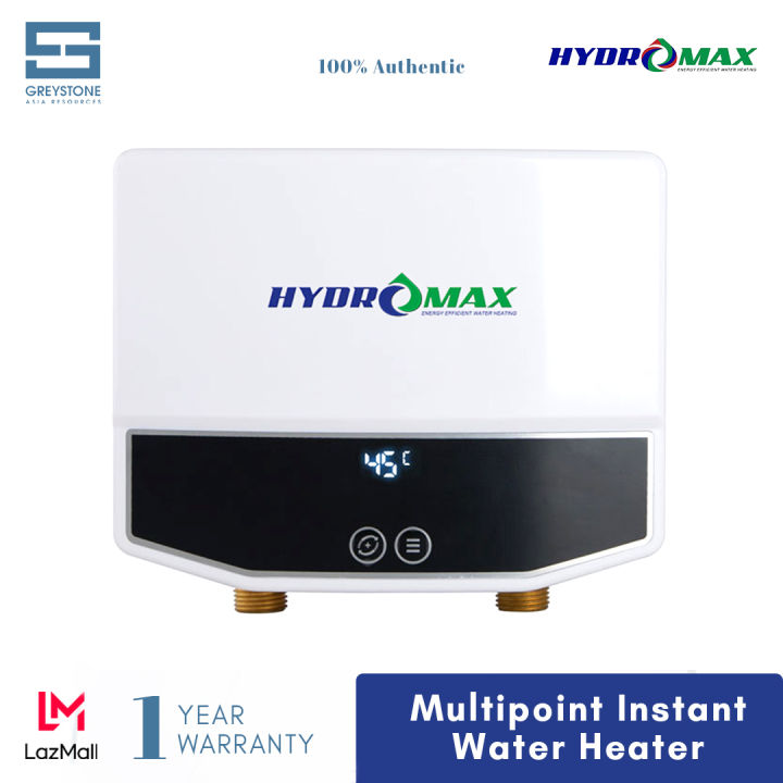 Hydromax Multi Point Tankless Instant Water Heater 5.5KW (New Model ...