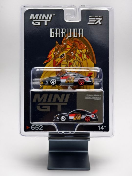 Mini GT 652 x Mizu Diecast LB- Super Silhouette Nissan Silvia S15 ...