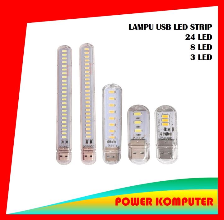 Mini USB Lampu LED DC 5V 24 LED Lampu Camping Lampu Malam Portable DC 5V Lampu Malam LED Mini ...