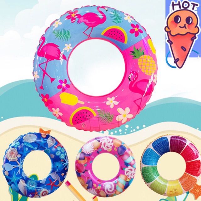 Swimming Ring Inflatable Floating Ring Kids Pool Toys | Lazada PH
