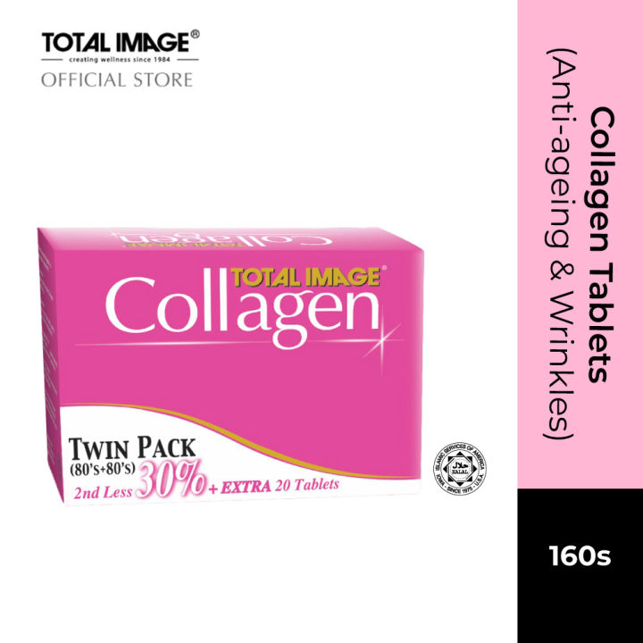 Total Image Collagen 80s Twin Pack (Plus 20 Tablets) (Expiry Date ...