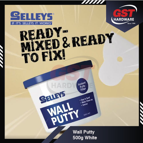 Selleys Wall Putty Filler 500g Wall Repair Cream Crack Wall Repair ...