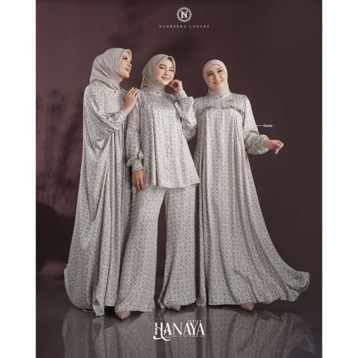 [HANAYA SERIES] Hanaya Midi Dress by NADHEERA LUXURY | Lazada Indonesia