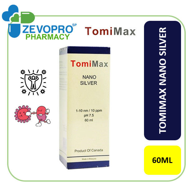 TomiMax Nano Silver 60ml [EXP 05/2026] | Lazada
