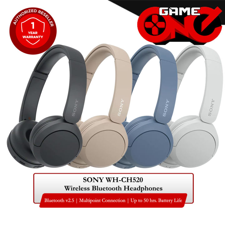 Sony WH-CH520 Wireless Bluetooth Headphone | Lazada PH