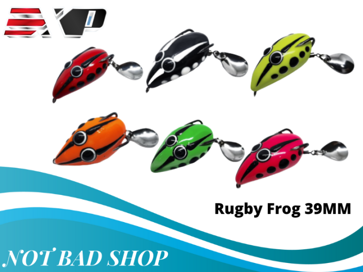 RUGBY FROG 39mm EXP Soft Rubber Frog Ready Stock Fishing Lure | Lazada