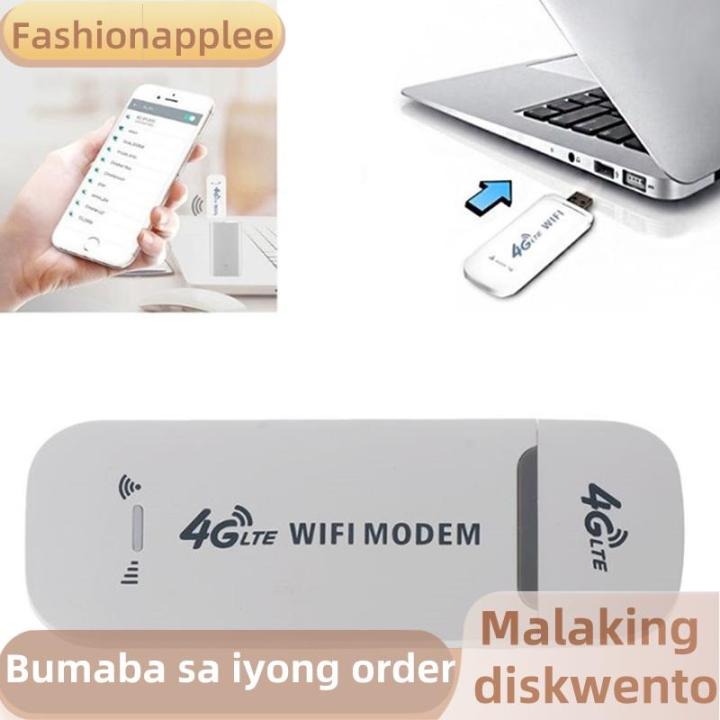 Fashionapplee 4G LTE Wireless USB Dongle Mobile Broadband 150Mbps Modem ...
