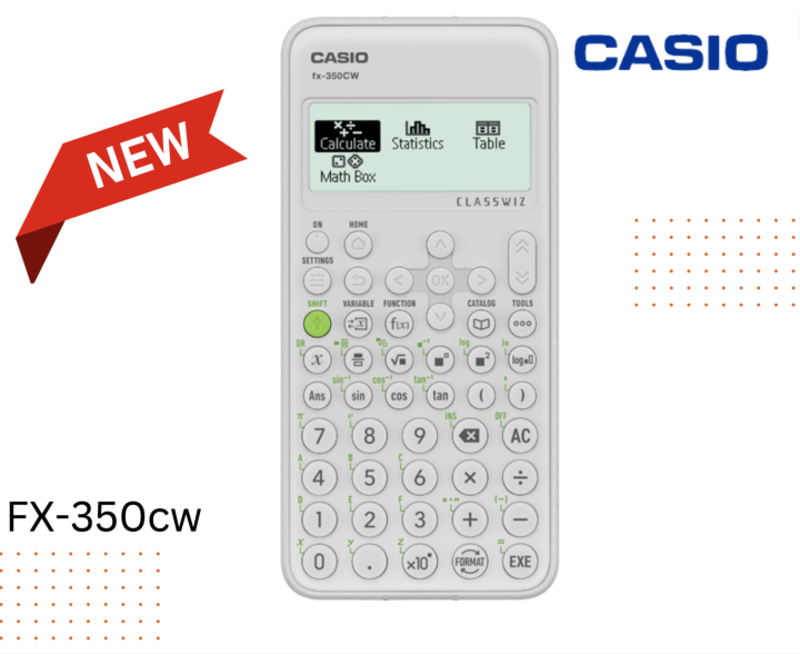 Scientific Calculator - CASIO FX350cw CLASSWIZ in white | Lazada PH