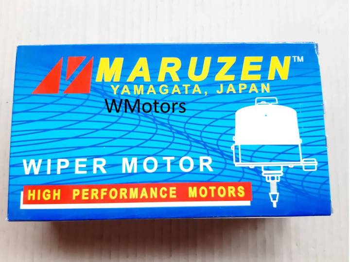 Maruzen Wiper Motor 12v for Owner, Jeep, PUJ Universal Short Shaft MWM ...