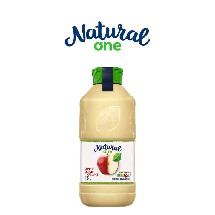 🍎Natural One น้ำแอปเปิ้ลเข้มข้น 1500มล. นำเข้าจากบราซิล น้ำผลไม้แท้ ...