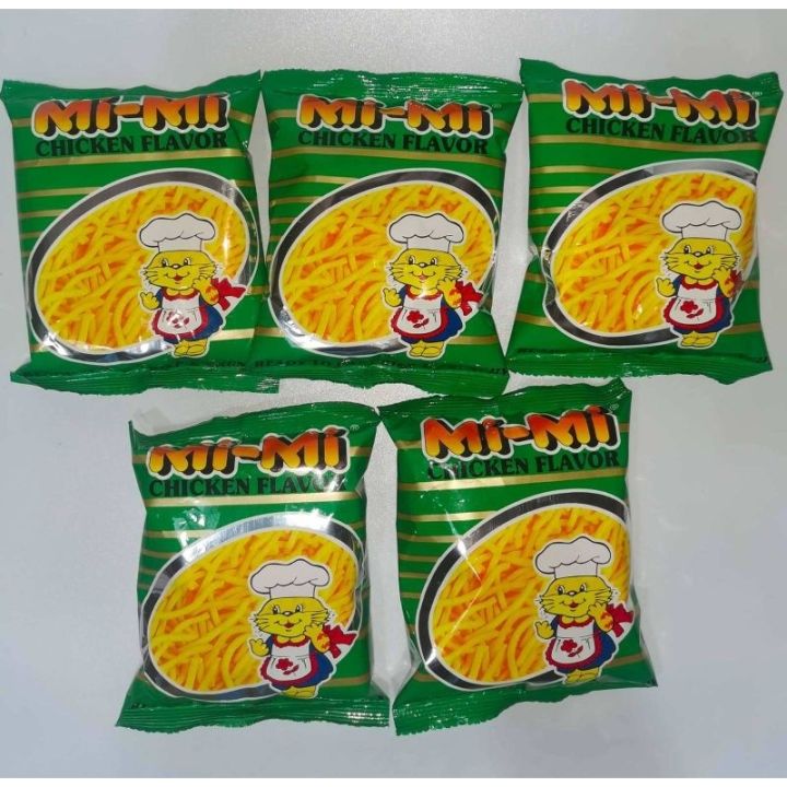 5 Packs of MiMi Chicken Flavor Snack (30g) | Lazada PH