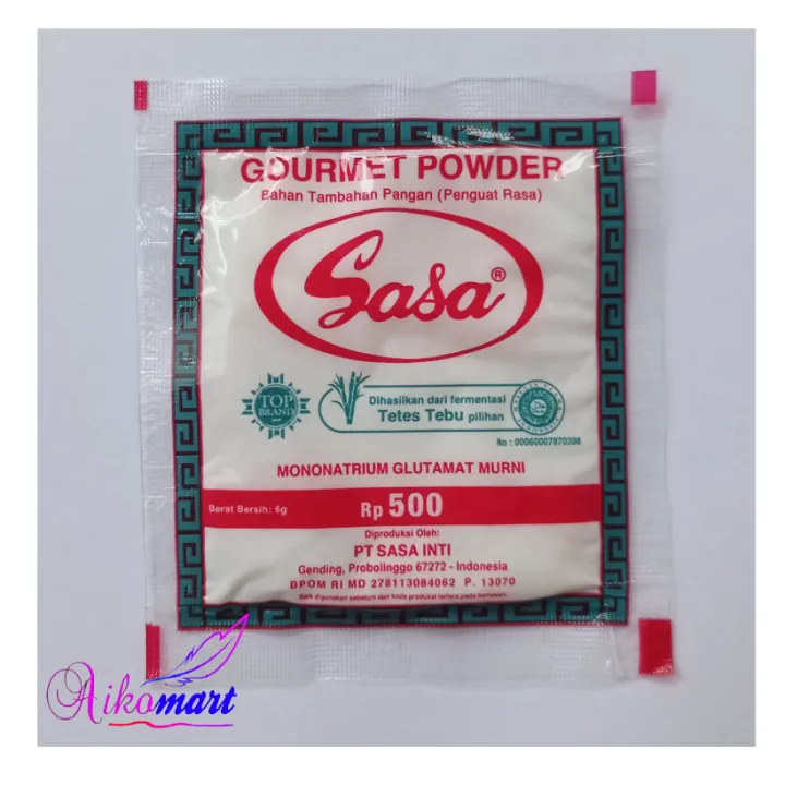 Sasa Penyedap Rasa 6 gr isi 20 Sachet Gourmet Powder Bahan Tambahan ...