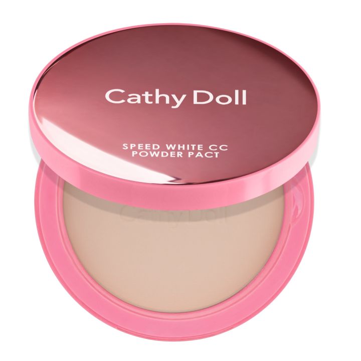 CC POWDER PACT SPF40 PA+++ 12g. CATHY DOLLแป้งฝุ่นอัดแข็ง แป้งซีซี แป้ง ...