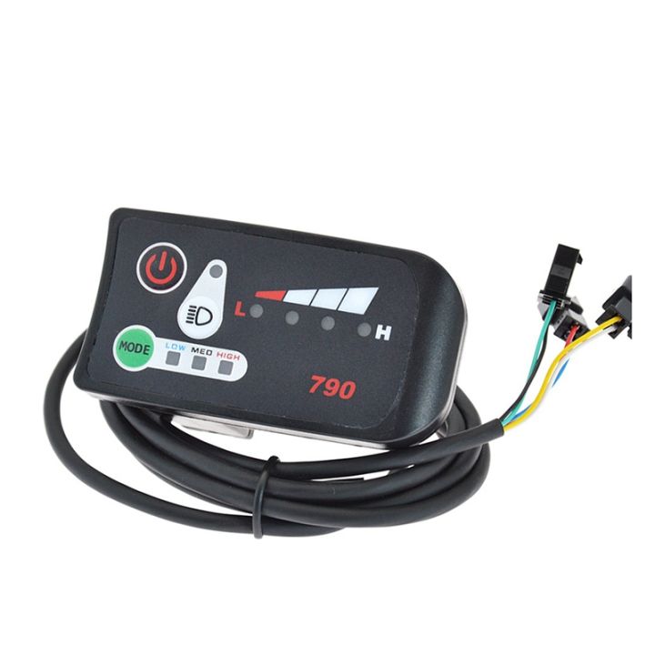 N2【JJL】-Electric Vehicle Electric Bicycle Meter LED Power Display 6 Km ...