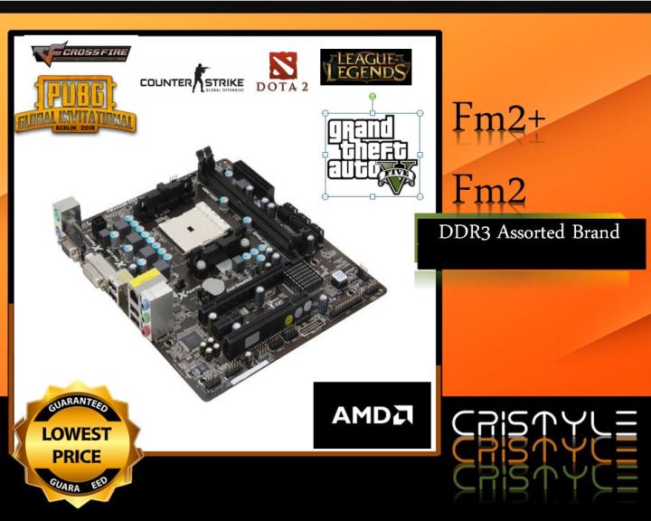 Bundle A4/A6/A8/A10 3 Fm2 Motherboard /hsf Processor Assorted Brand REFURBISHED | Lazada PH