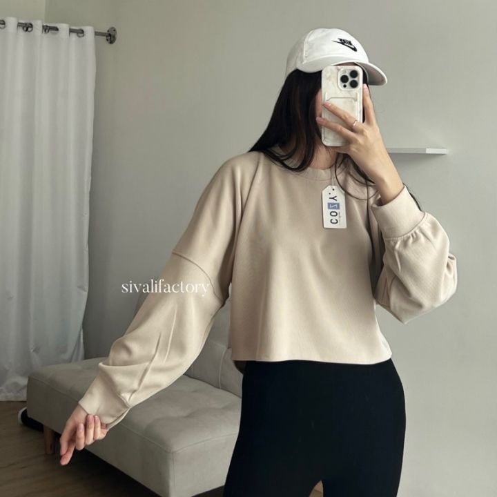 Sivali Factory Sweater 2013/2014 || Basic Oversized Sweater Crop Top ...